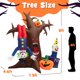 Costway 8 FT Halloween Inflatable Tree Giant Blow-up Spooky Dead Tree ...