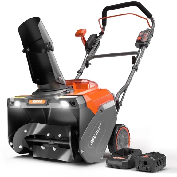 Greenworks SN60L02 Pro 60V 22-inch Single-Stage Cordless Electric Snow ...