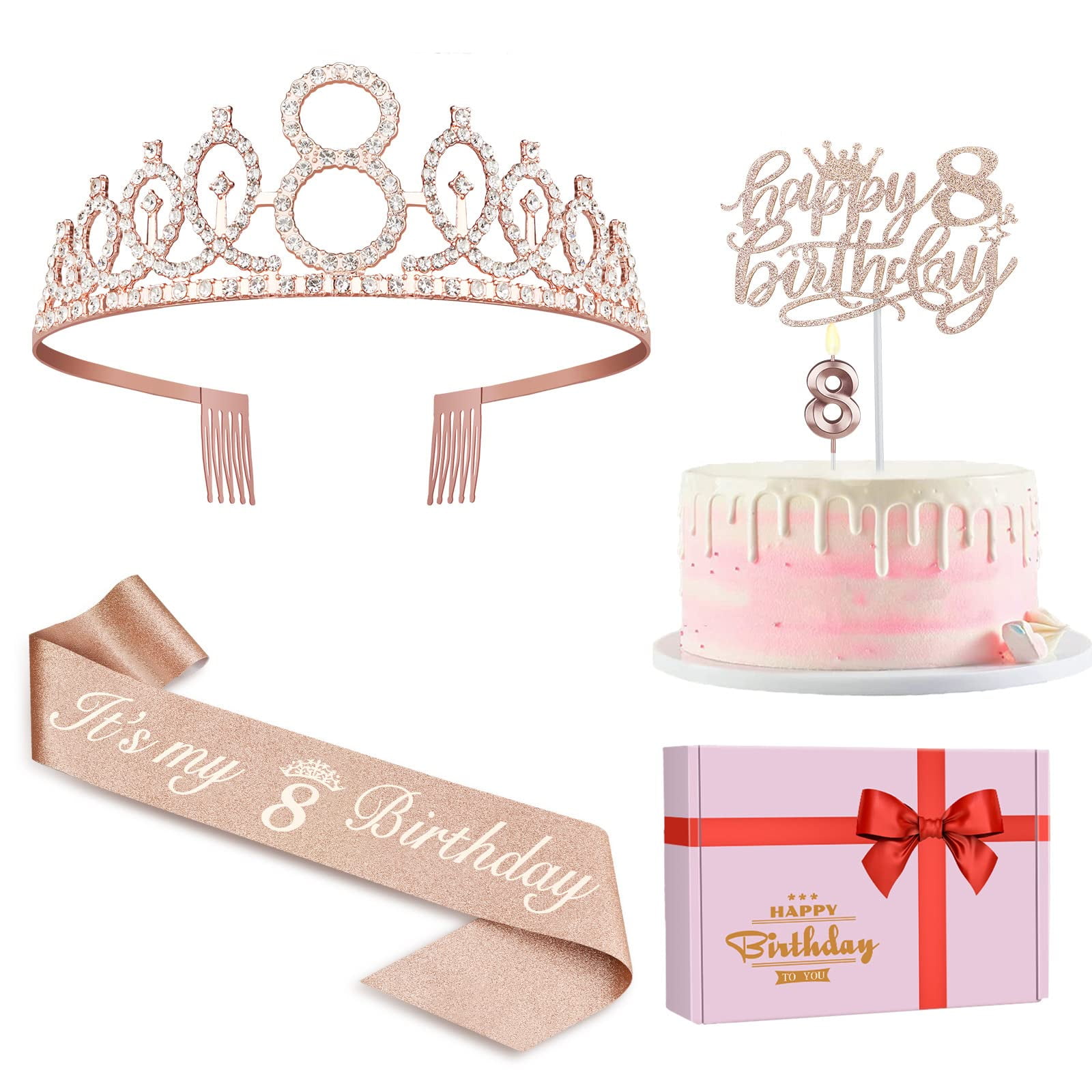 Cakes For Girls 8th Birthday