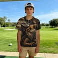 Boys Fashion Polo Shirts Kids Casual Short Sleeve Golf Performance Top ...