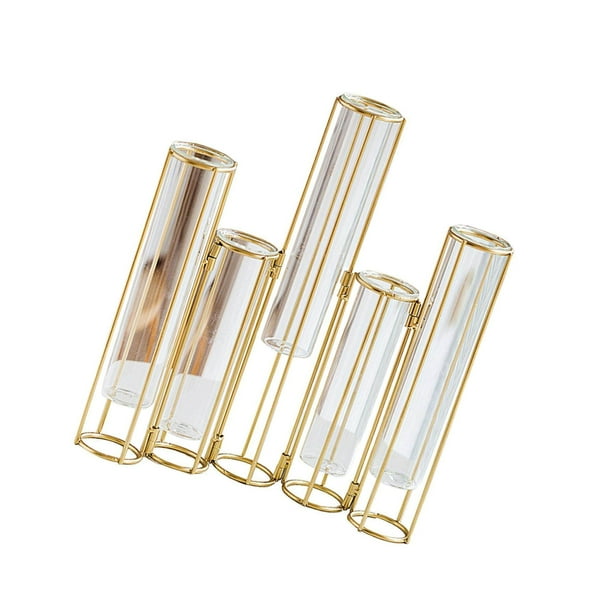 Hinged Flower Vase Test Tube Vase Home Tube Vases Set with Decor Vase ...