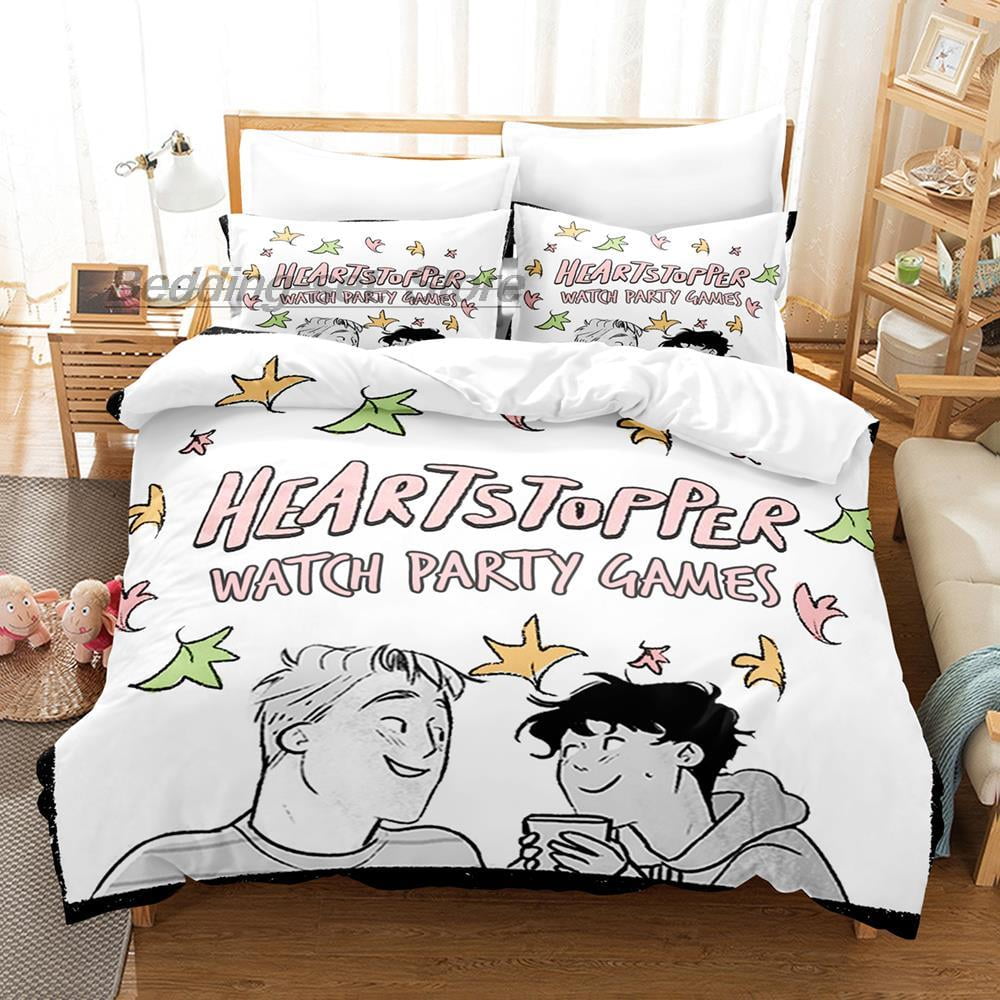 Click here for Yingd Heartstopper Bedding Set Single Twin Full Qu... prices
