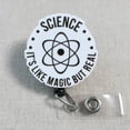 Science Badge Reel - Science, It's Like Magic but Real Badge Reel, Lab ...