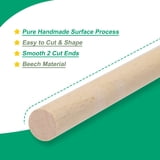 Uxcell 20pcs Wooden Dowel Rods Wood Sticks Round Wooden Dowels Rod for ...