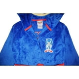 Sonic The Hedgehog Character Boys Blue Bathrobe Costume Plush Robe ...