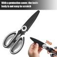 Kitchen Scissors 1 Pack -DFITO Heavy Duty Stainless Steel Cooking ...