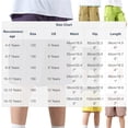 Swuxness Boys Cargo Short Pants Outdoor Waterproof Cool Touch Side ...