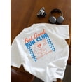 CLOTEX Feel Good Run Club T-Shirt | Relaxed Fit Running Shirt | Casual ...