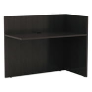 Alera Valencia Series Home Office Reception Desk w/Counter, Espresso ...