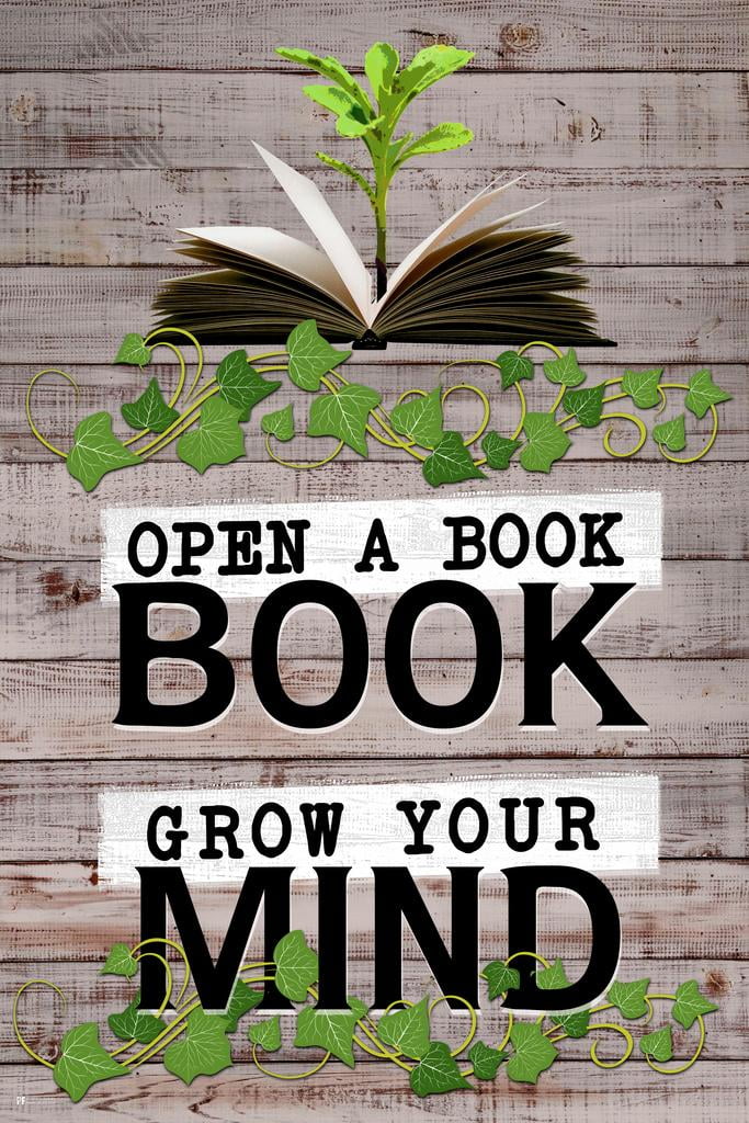 Laminated Reading Decorations For Classroom Posters For Library Book ...