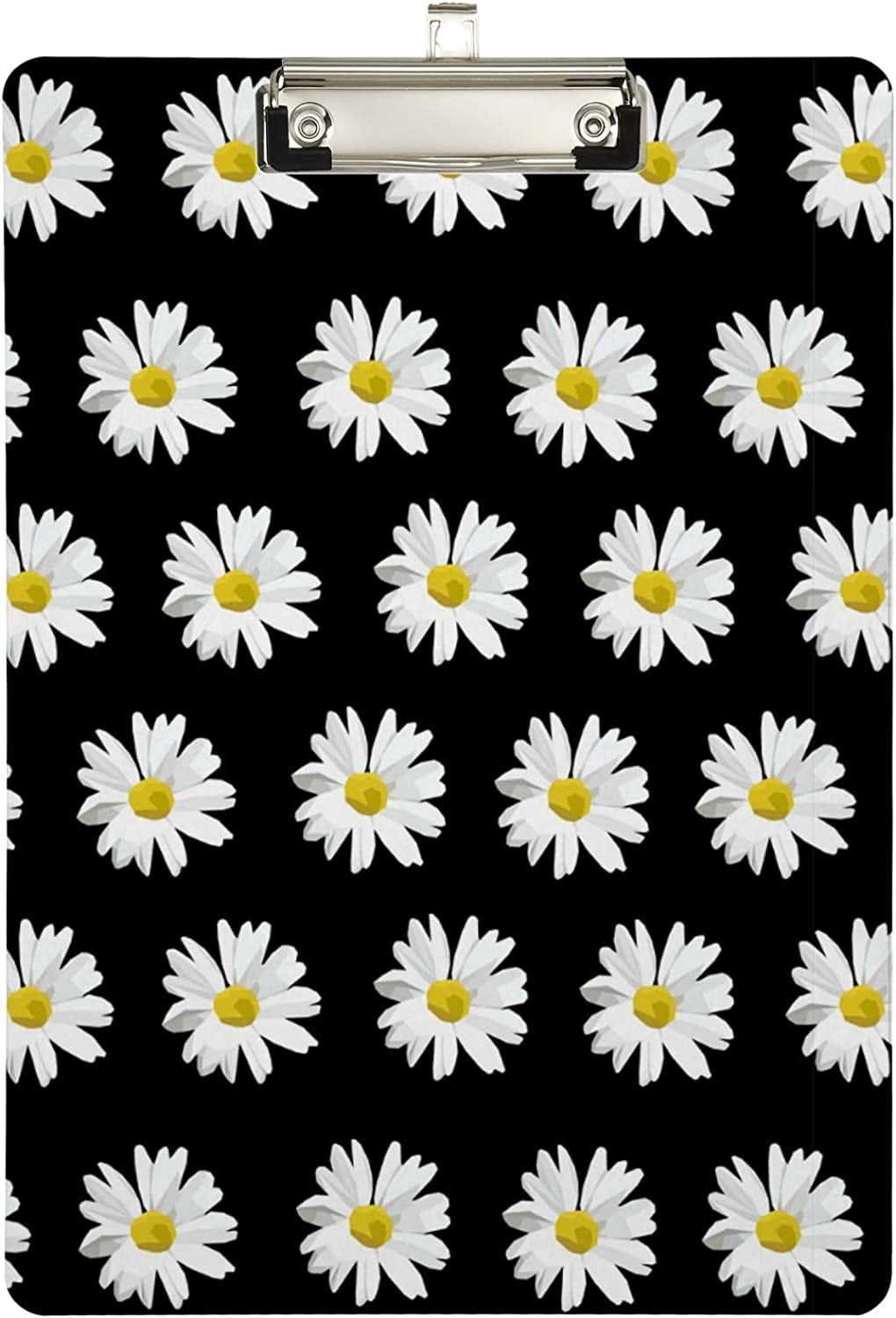 FMSHPON Little Daisy Flowers Pattern Clipboard Hardboard Wood Nursing ...
