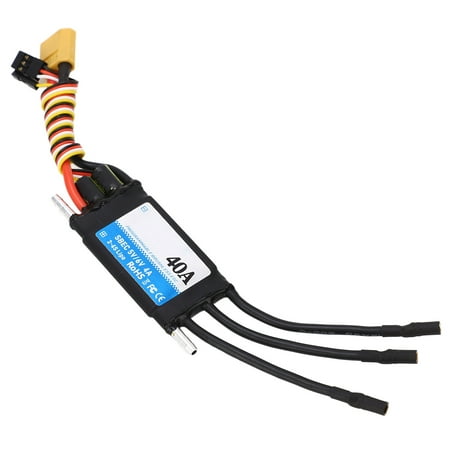 RC Boat ESC, Energy Saving Boat Model ESC Black For Ship Model ...