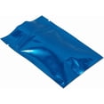 100 Pack 2.7x3.9 inch Mylar Bags for Zip Reusable Small Aluminum Foil ...