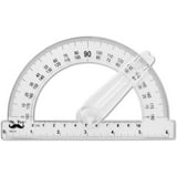 Mr. Pen- 6 Inch Protractor with Swivel Arm, 3 Pack, Accurate & Long ...