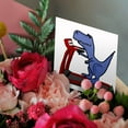 3drose, Funny Cute T-rex Dinosaur on Treadmill Exercise Cartoon, 6 ...