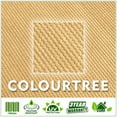ColourTreeUSA Right Triangle Sun Shade Sail HDPE Mesh Fabric Screen ...