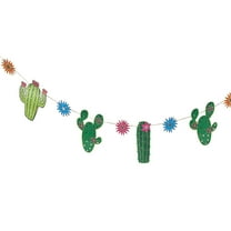 Fiesta Floral Bright Garland - Party Decor - 1 Piece - Walmart.com