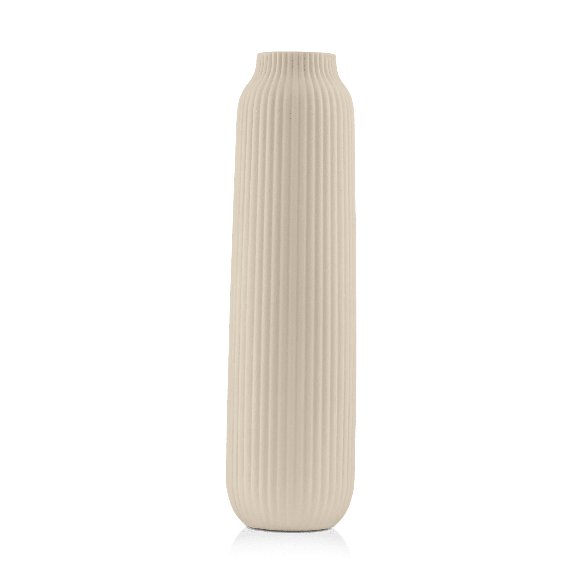 Click here for Bouclair Off White Ceramic Engraved Floor Vase 6 X... prices