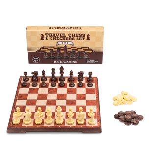 Octagonal Chess and Checkers Set - Walmart.com
