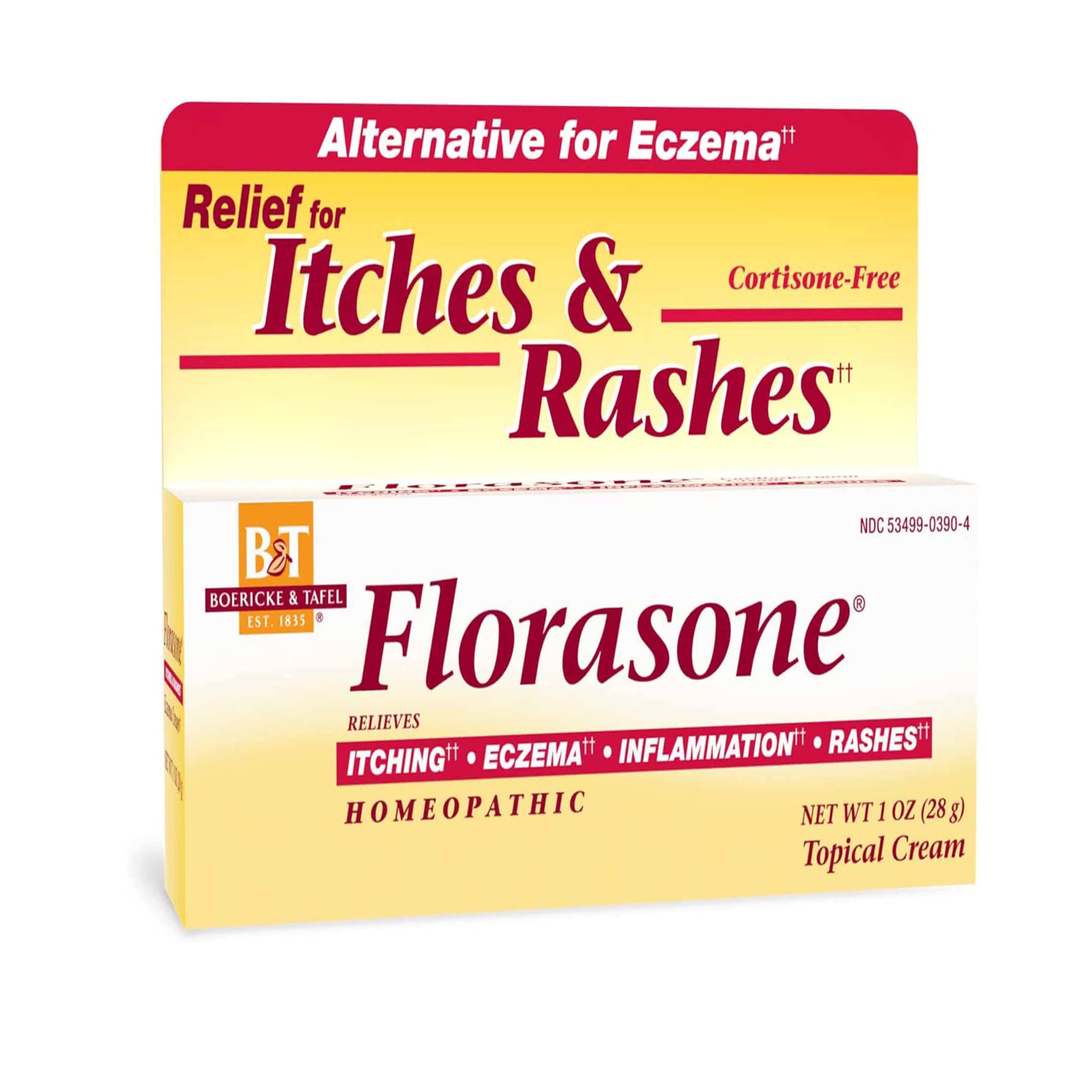 Boericke And Tafel Florasone Itches And Rashes Cream - 1 oz - Walmart.com