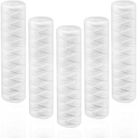 5 x 10 X 2.5 Inch 5Micron Sediment Water Filter Cartridge for Reverse ...