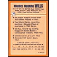 Maury Wills #39 1985 Topps Woolworth All Time Record Holders - Walmart.com