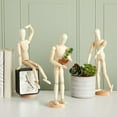 3 Pack Posable Art Figure Model, Flexible Wooden Drawing Mannequin for ...