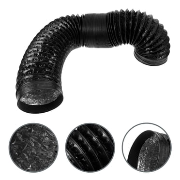 iPower 8 Inch 8 Feet Flexible Aluminum Ducting with 2 Clamps Included 4 ...