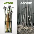 "Sttoraboks Garden Tool Organizer, Heavy Duty Steel Rack, Storage for ...