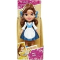 Disney Princess Belle Poseable Mini Toddler Doll with Glitter, 3 Inch ...