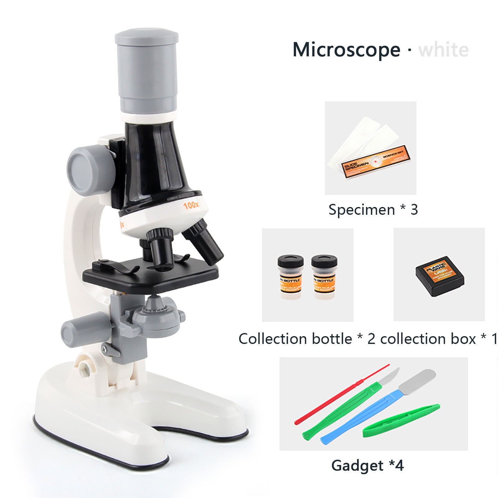 Click here for Vaidha Kids Microscope Toy - 100x 400x 1200x Magni... prices