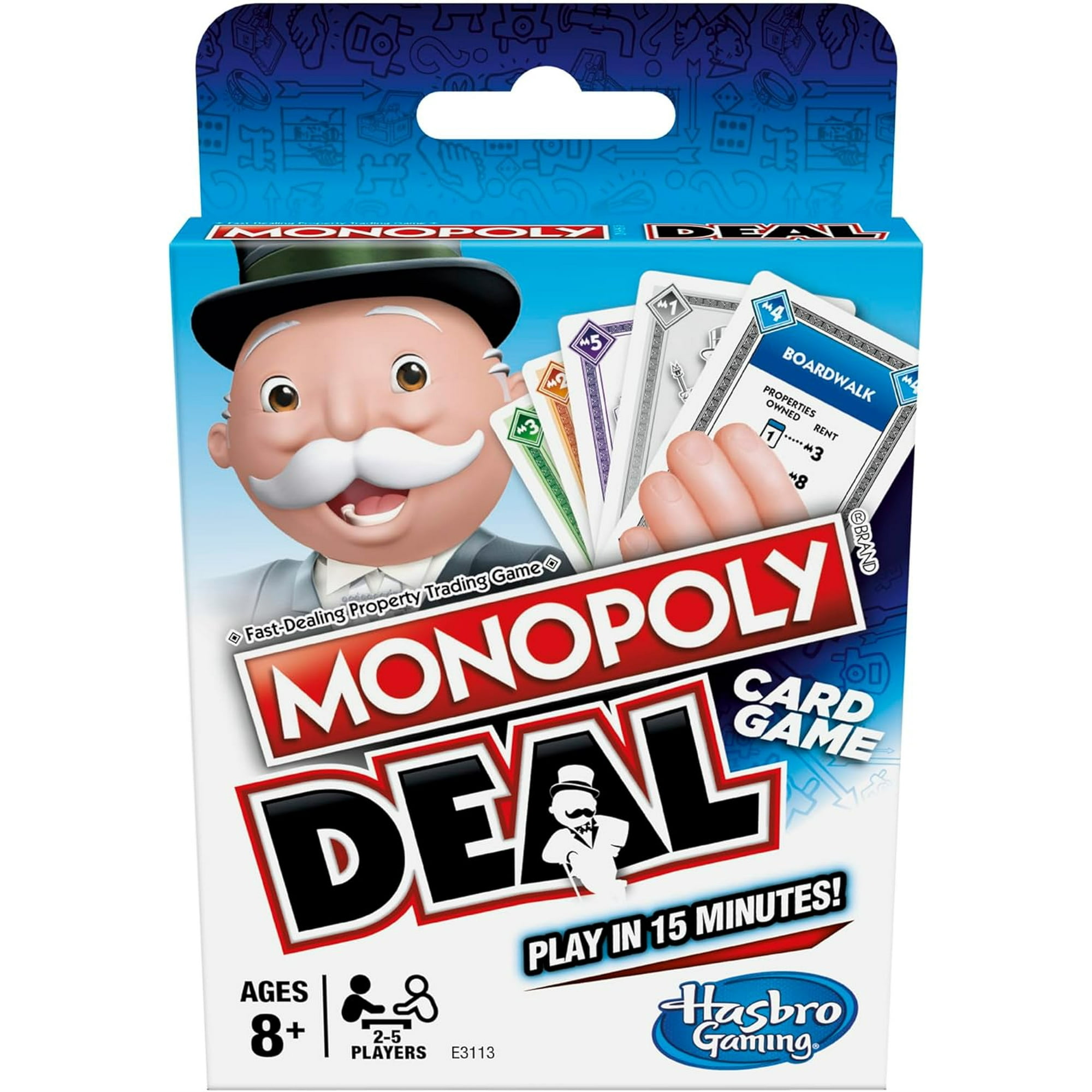 Click here for Zhudi3 Monopoly Trading Card Game Blue Box prices