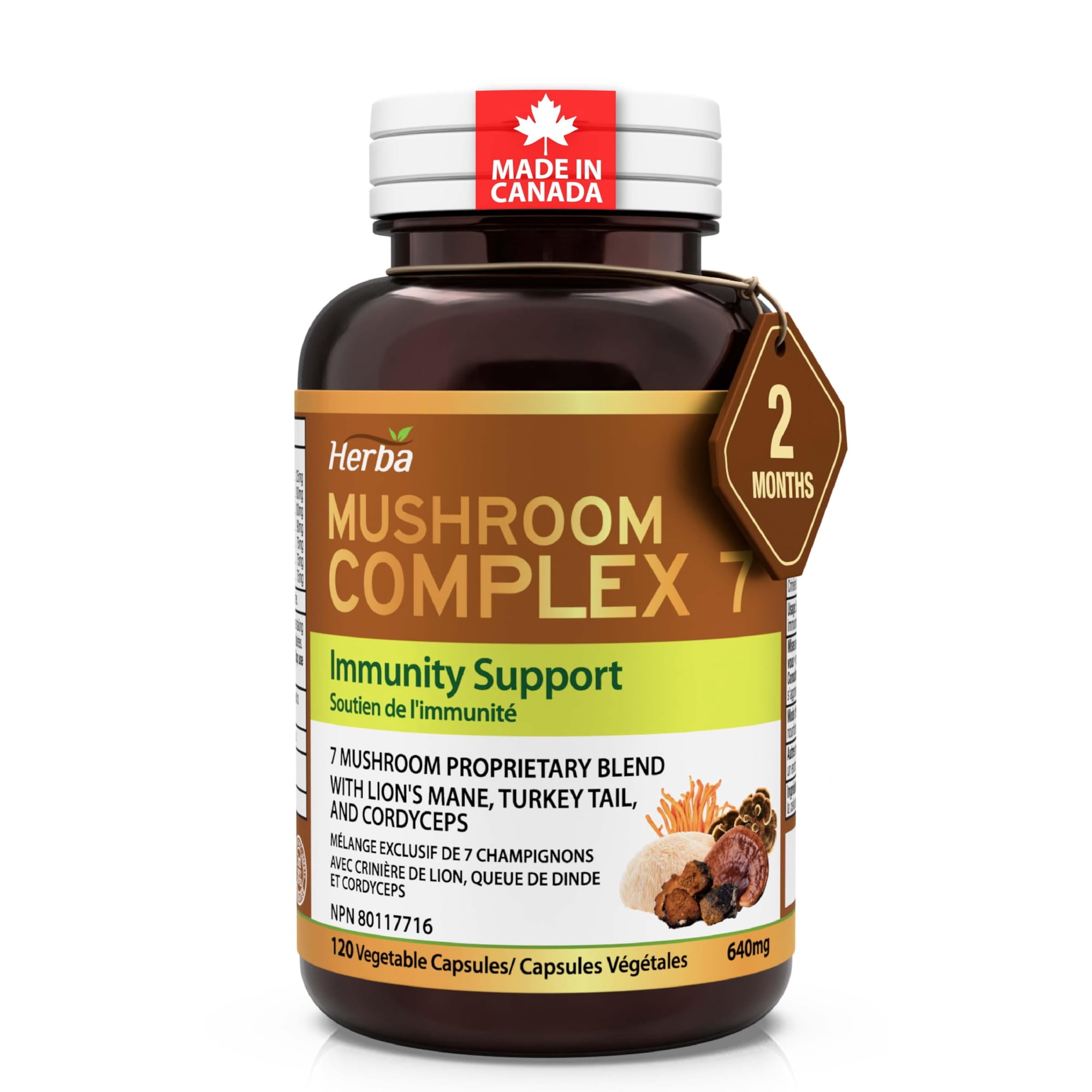 Click here for Herba Mushroom Complex Supplements With Lions Mane... prices