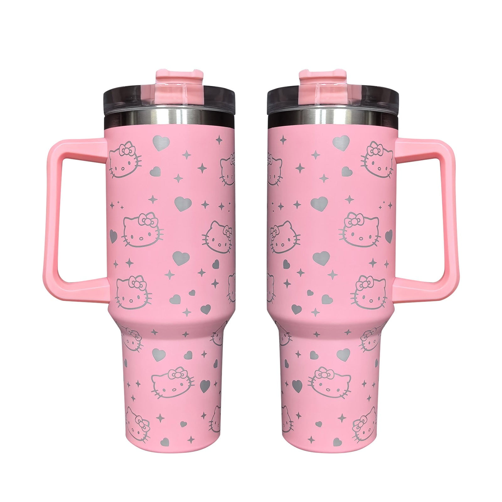 Hello Stanley Kitty ,40OZ Vaso Térmico de Acero Inoxidable, Taza ...