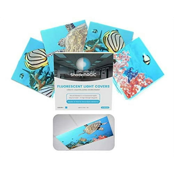 Educational Insights The Original Fluorescent Light Covers 4-Pack ...