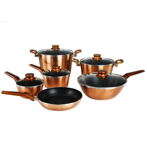 Alpine Cuisine 6-Piece Non-Stick Cookware Set - Walmart.com