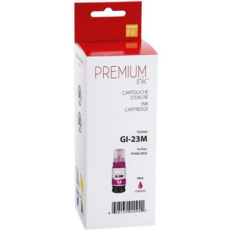 Premium Ink Ink Cartridge - Alternative for Canon GI-23M - Magenta ...