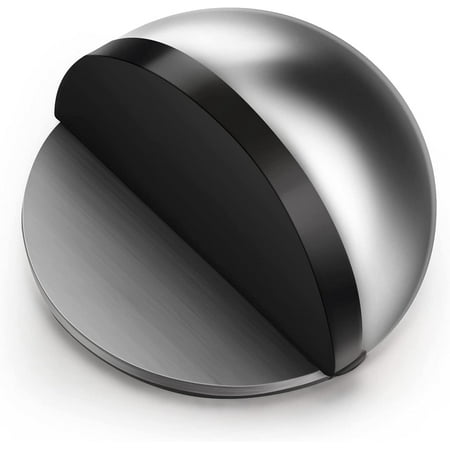 Adhesive Floor Door Stops Oval Stainless Steel Door Stops Floor Mount ...