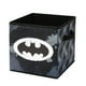 Batman Storage Set (Trunk, 2 pack cubes, Sequin Cube and Hamper ...