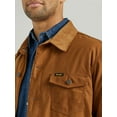 Wrangler Lined Bard Coat Hay Bale Brown - Mens Jacket - 112352842 ...