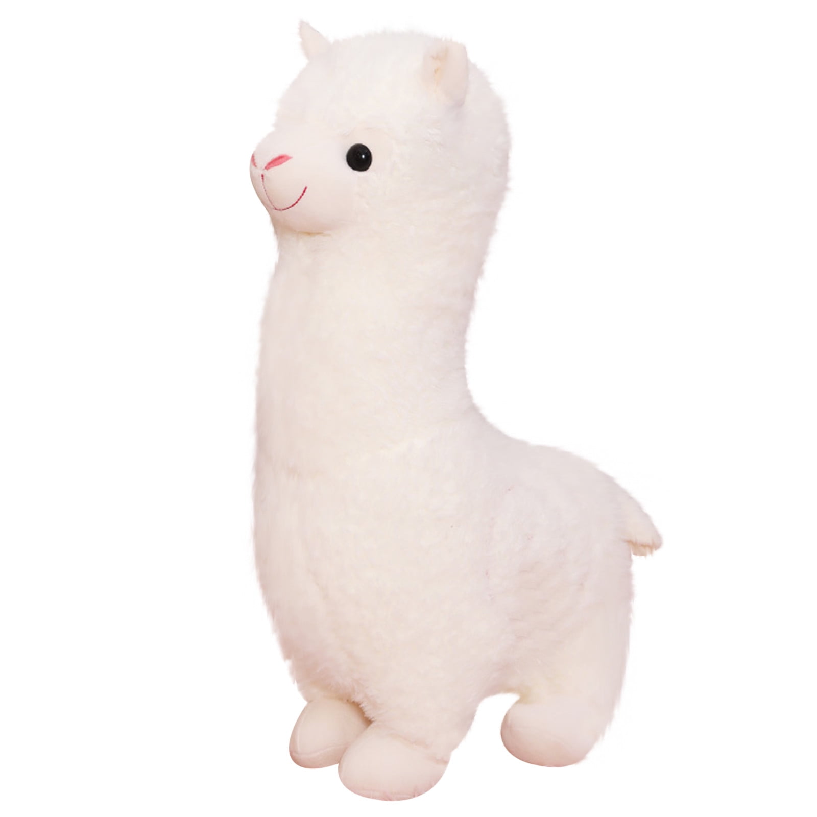 QISIWOLE Plush Toys Cute 3D Alpaca Dolls Soft Toy Stuffed Animal For ...