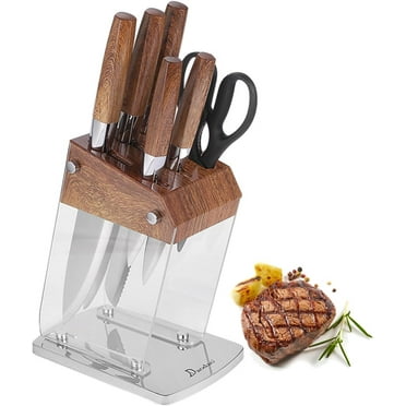 Knife Set, 6-Piece Versatile Kitchen Knife Set Khaki Sharp Knife Sets ...