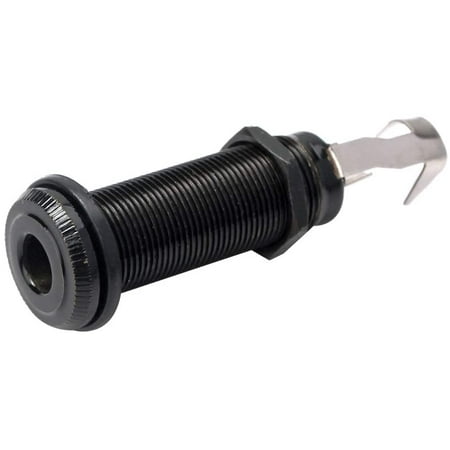 1Pc 1/4 inch Guitar Stereo Jack Cylinder Input Output Jacks For Guitar ...