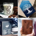 2pc Self-Adhesive Silk Screen Printing Stencil for Painting on Wood DIY ...