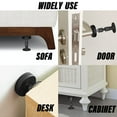 Adjustable Threaded Headboard Stoppers/Bumper Against Wall, 4 Pack ...