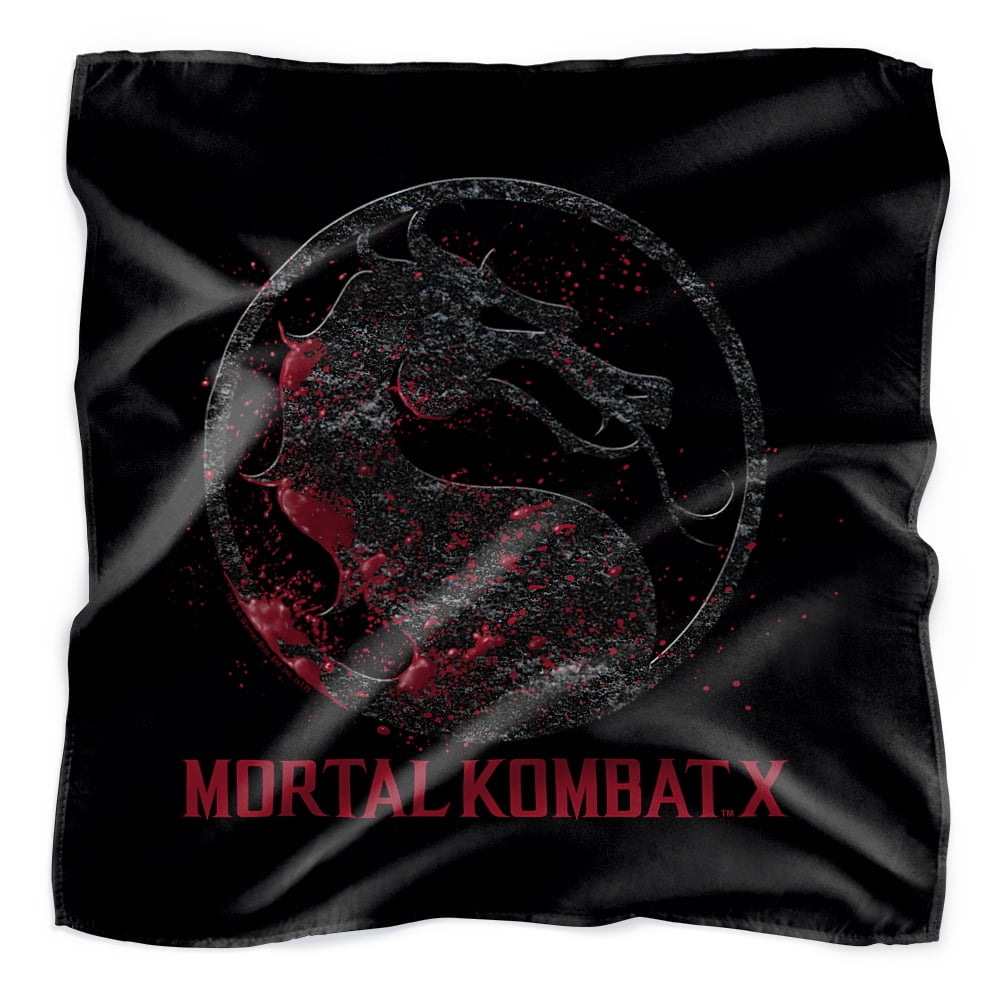 Mortal Kombat X Bloody Seal Bandana (21 in x 21 in) - Walmart.com