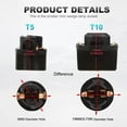 10pcs Car Dashboard Instrument Panel Cluster Bulb Base Lamp Holder Lamp ...