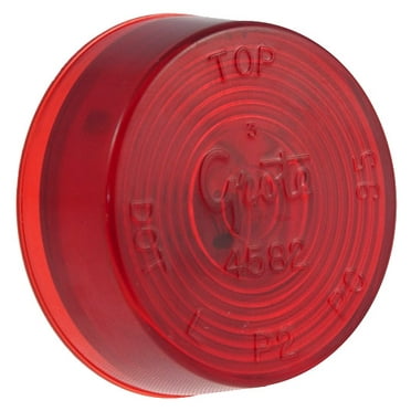 Grote 52772-3 Torsion Mount II 4" Red Turn Lamp - Walmart.com