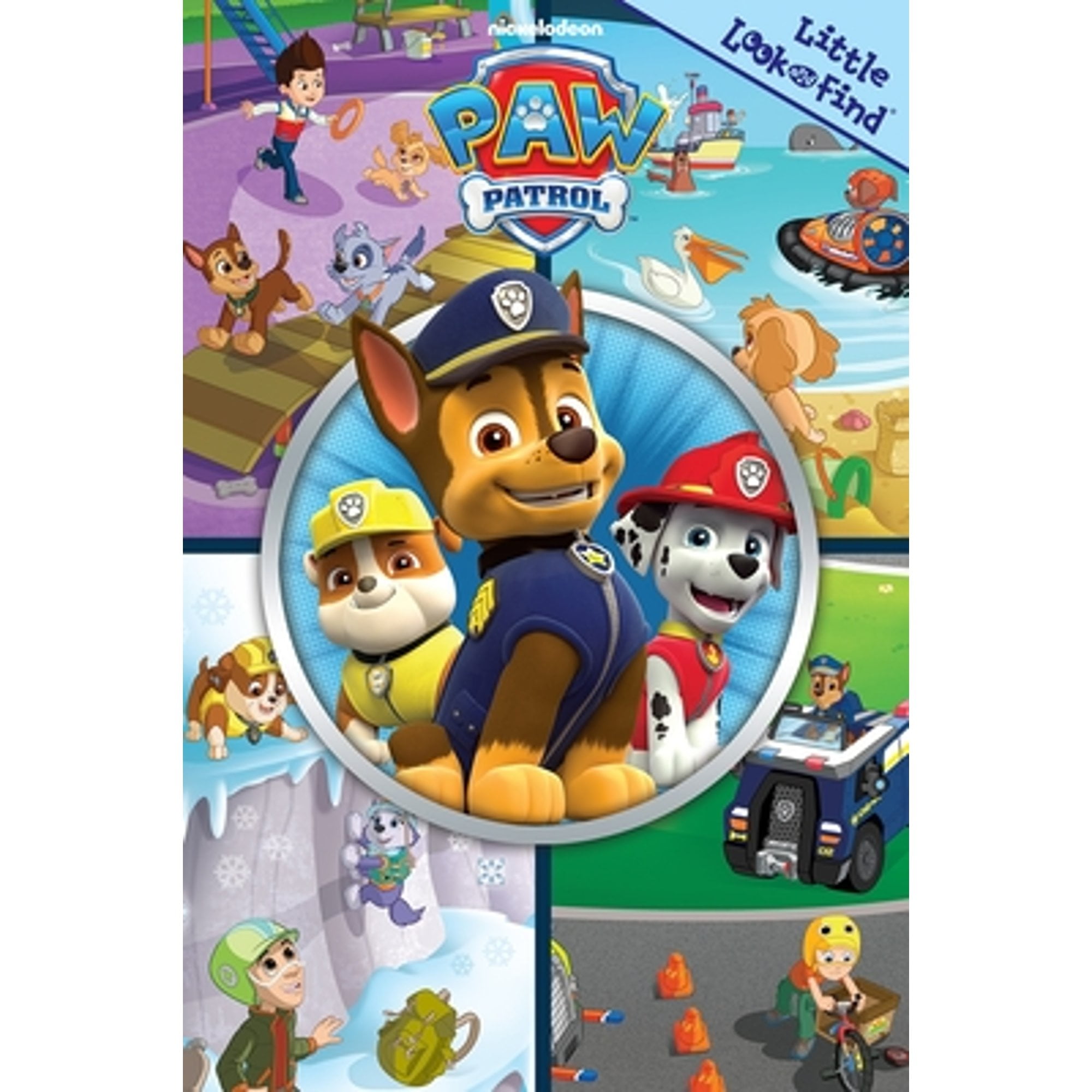 Pre-Owned Nickelodeon Paw Patrol: Little Look and Find (Hardcover ...