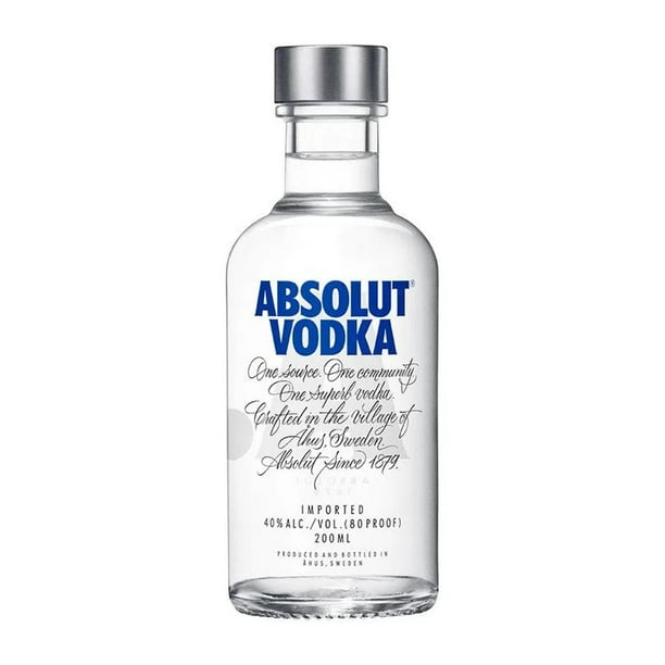 Vodka Absolut Azul 200 ml Absolut Azul | Bodega Aurrera en línea